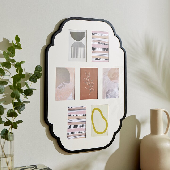 Dunelm Equatorial Black Multi Photo Frame Black - ShopStyle