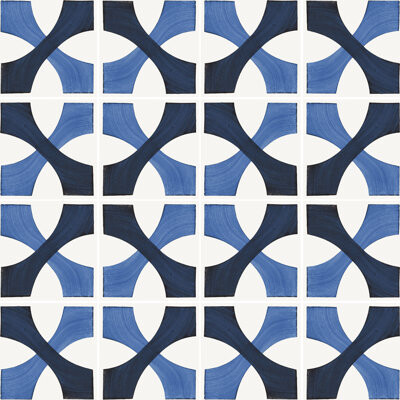 Encore Surfaces Vita Sole 03 8" x 8" Encaustic Porcelain Wall & Floor ...