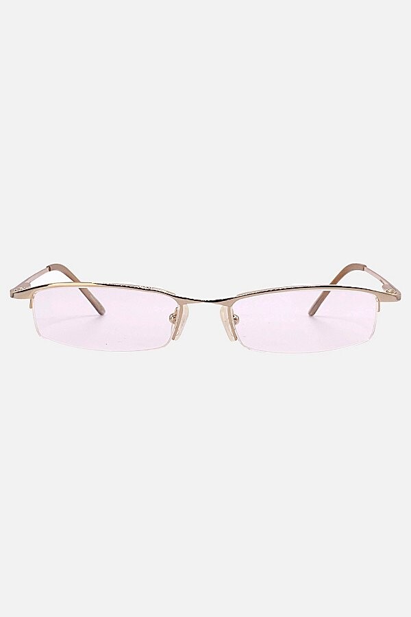 Giant Vintage Sunglasses Giant Vintage Dainty 90's Gold Rimless Readers ...