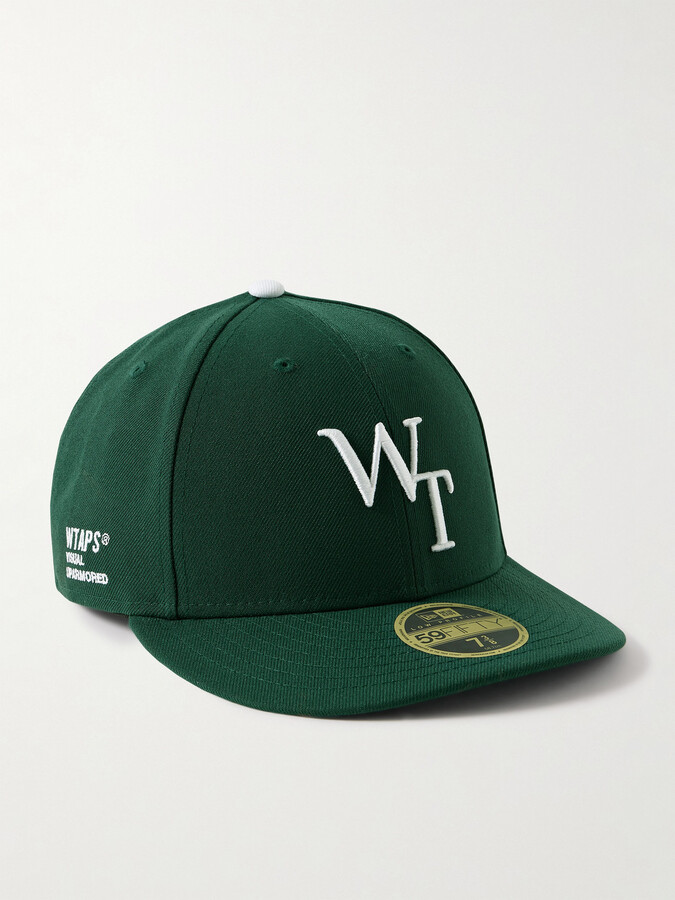 WTAPS + New Era Logo-Embroidered Cotton-Twill Baseball Cap - ShopStyle Hats