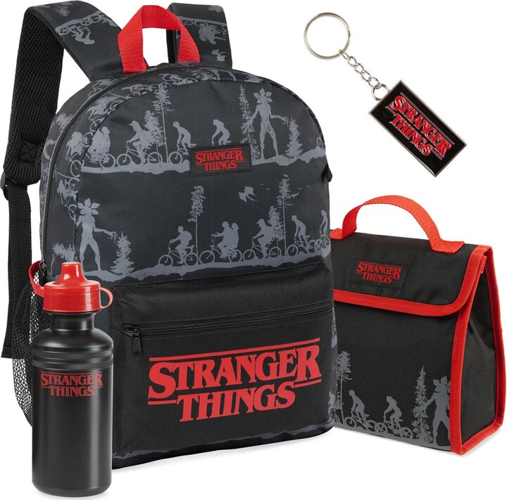 Stranger Things Backpack Set 4 Piece Set - ShopStyle
