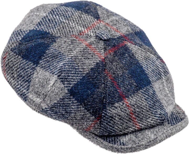 Sterkowski Rambler | Harris Tweed Mens Flat Cap | Vintage Tweed ...