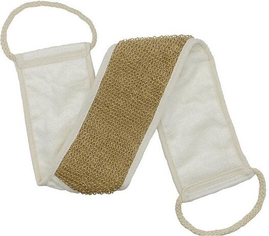 Plantlife Hemp & Bamboo Back Scrubber - Fits All Hand Sizes - Made with ...