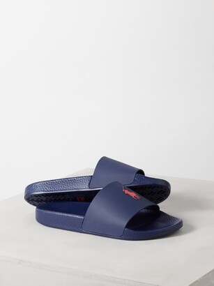 Polo Ralph Lauren Logo-embossed Rubber Slides - ShopStyle Flip Flop Sandals