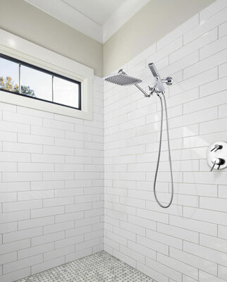 VOKIAL All Metal 12 "Double Side Shower Head Combination | Rain Shower ...