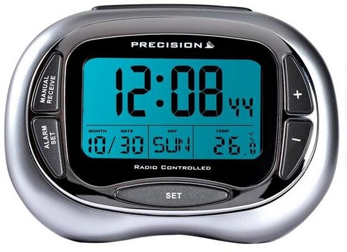 Precision Radio Controlled Digital Alarm Clock - ShopStyle