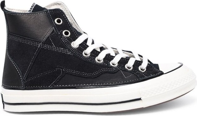 Converse Patchwork High-Top Sneakers - ShopStyle