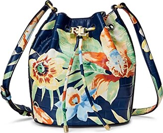 Lauren Ralph Lauren Floral Medium Andie Drawstring Bag - ShopStyle