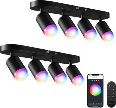 LEDVANS Smart LED Track Lighting, Dimmable Ceiling Spot Light with ...