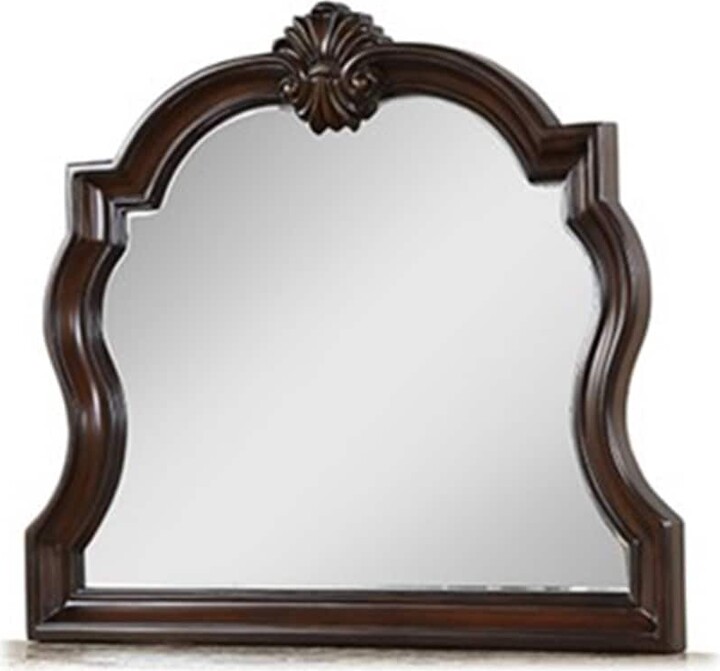 Galaxy Home Furnishings Montage Traditional Style Mirror Made with Wood ...