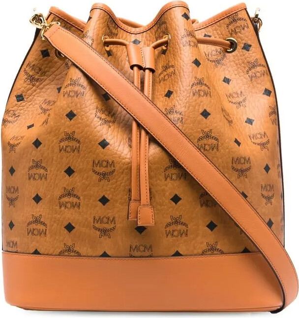 MCM large Dessau bucket bag - ShopStyle