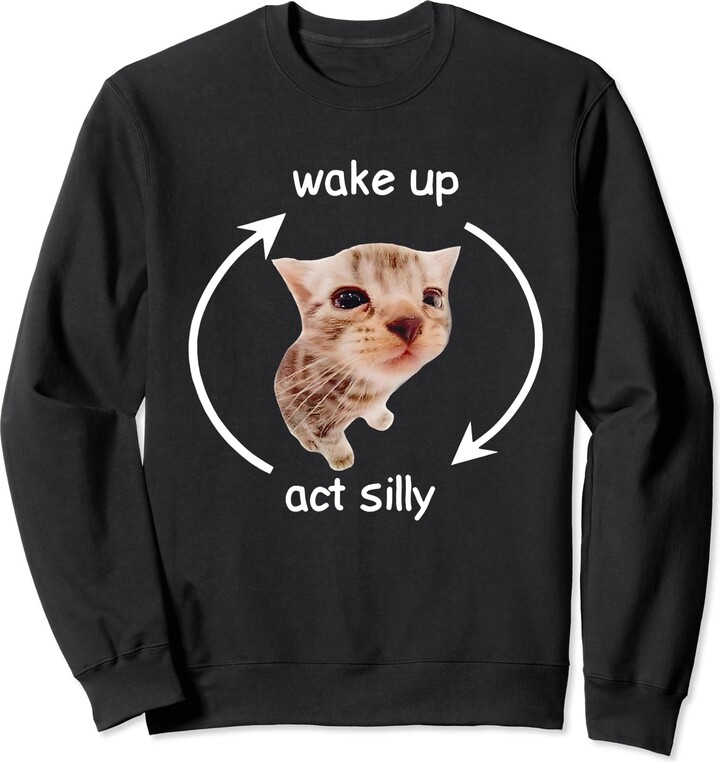 El Gato Meme Sad Crying Cat Munchkin Kitty Meme Wake Up Act Silly ...