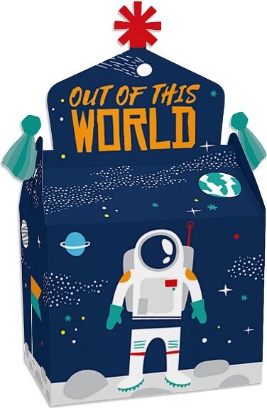 Big Dot of Happiness Blast Off to Outer Space - Treat Box Party Favors ...