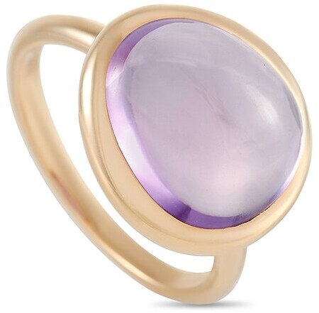 Heritage Fred Of Paris Fred Of Paris 18K Rose Gold Amethyst Belle Rives ...
