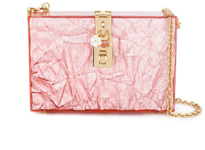 Dolce & Gabbana Metallic Box Bag - ShopStyle