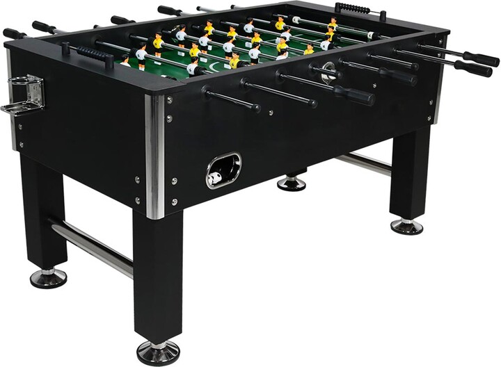 Sunnydaze Indoor Modern Style Foosball Soccer Game Table with Drink ...