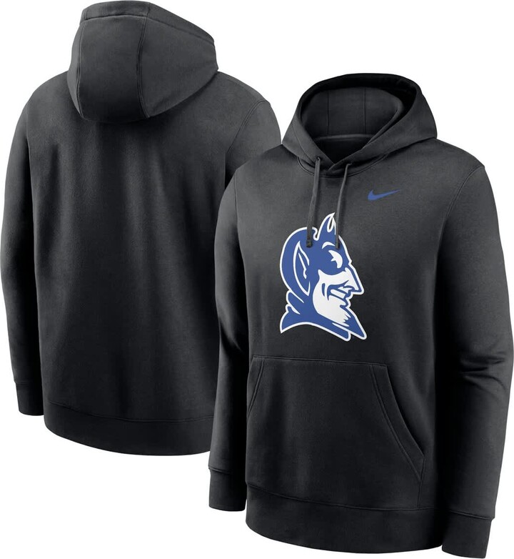 Nike Men's Black Duke Blue Devils Primetime Alternate Logo Club Fleece ...