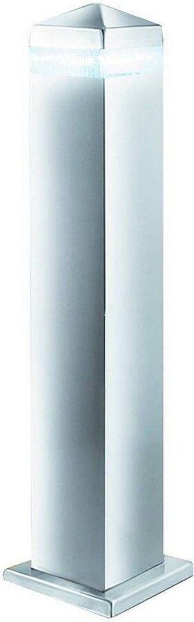 Netlighting India LED 16 Light Square Outdoor Bollard Post Light Satin ...