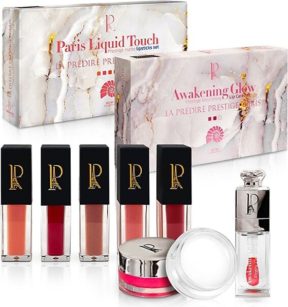 La Predire Prestige Paris 2-Piece Matte Elegance & Lip Revival Kit ...