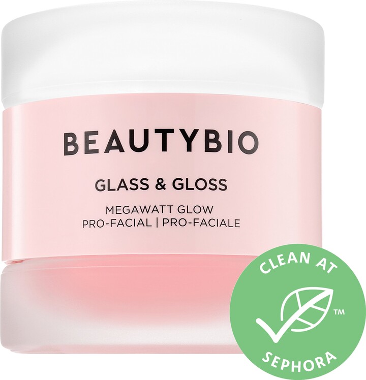 BeautyBio Glass & Gloss 2-Step Facial Retexturizing & Brightening ...