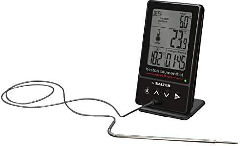 HESTON BLUMENTHAL Digital 5-in-1 Thermometer – Dual Sensors, Measure ...