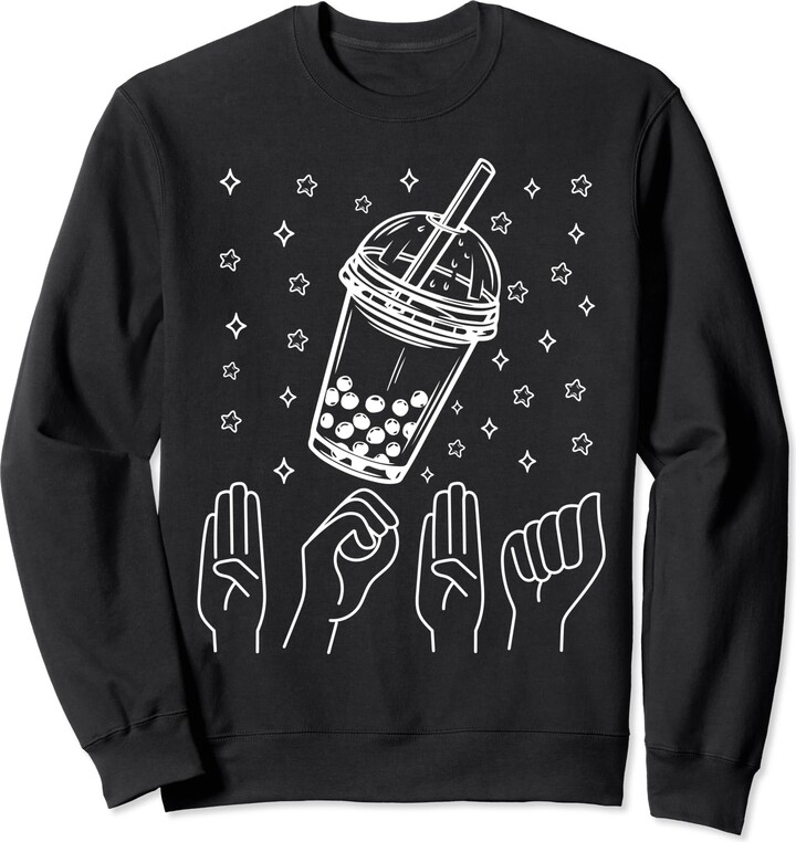ASL Bubble Tea American Sign Language Boba Designs Boba Tea ASL Bubble ...