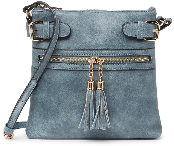 Emperia Tassel North/South Crossbody Bag - ShopStyle
