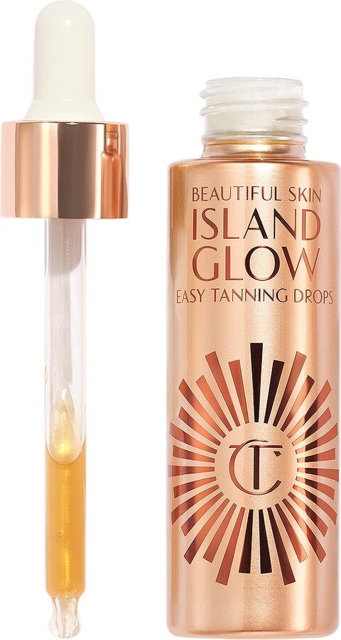 Charlotte Tilbury Beautiful Skin Island Glow Easy Tanning Drops in ...