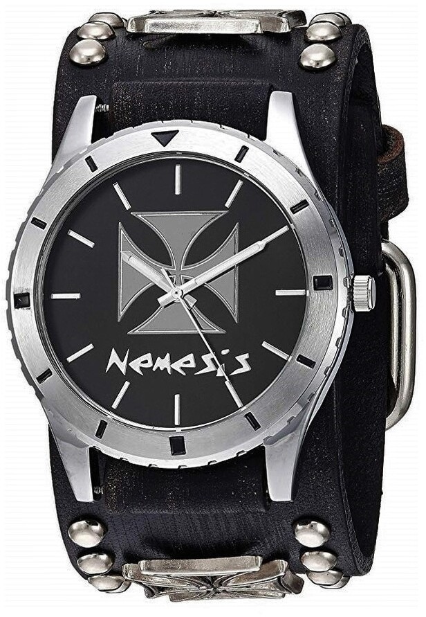 Nemesis Black Iron Cross in Sporting Diver Case Watch with Faded Black ...