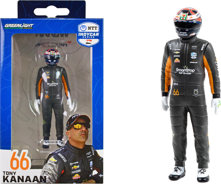 "NTT IndyCar Series" #66 Tony Kanaan Driver Figure "SmartStop Self ...