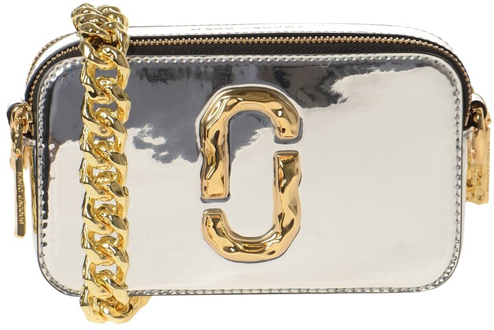 Marc Jacobs Double-zip Metallic Chain Camera Bag - ShopStyle
