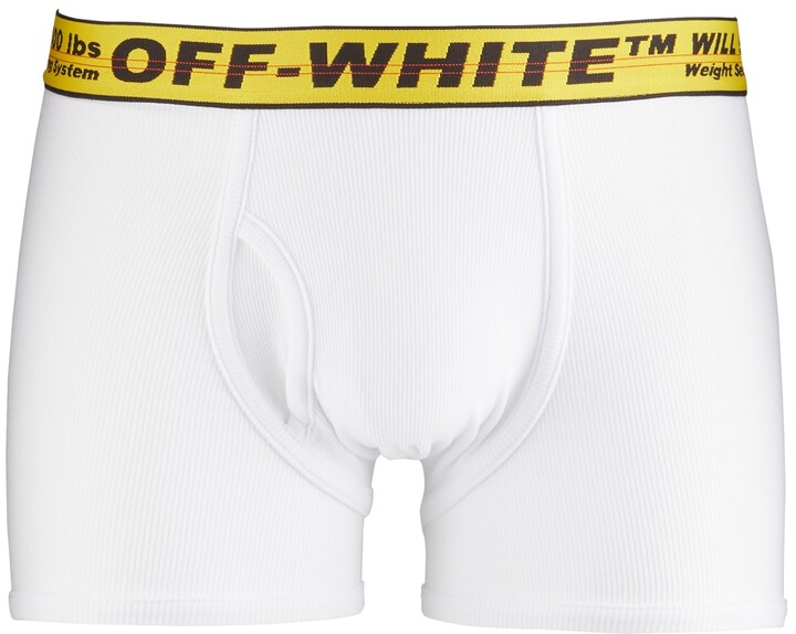 Off-White Men's Industrial Logo Boxer Briefs - ShopStyle