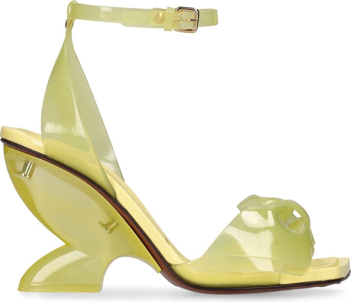 Zimmermann 85mm Jelly bow PVC sandals - ShopStyle