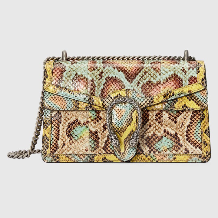 Gucci Dionysus python small shoulder bag - ShopStyle
