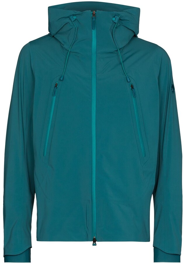 Descente Creas hard shell zipped jacket - ShopStyle Outerwear