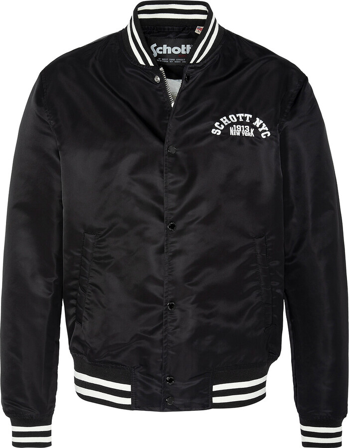 Schott Short Mid-season Bomber Jacket - ShopStyle