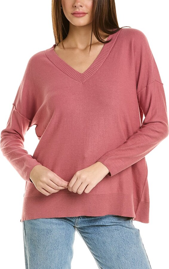 Hannah Rose Remi Oversized Cashmere-Blend Sweater - ShopStyle