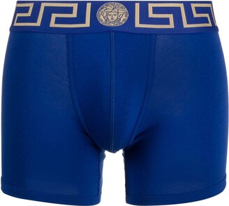 Versace Greca Border boxer briefs - ShopStyle
