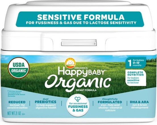 HappyBaby Sensitive Organic Powder Infant Formula - 21oz - ShopStyle ...