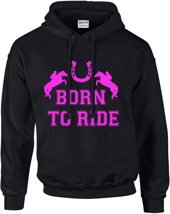 60 SECOND MAKEOVER Born To Ride Hoodie - ShopStyle