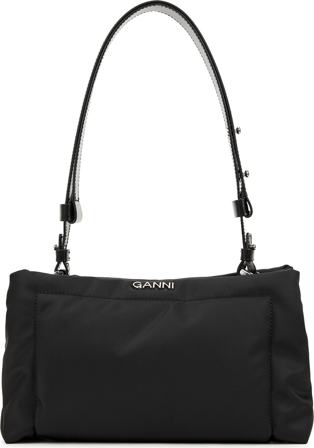 Ganni Pillow Medium Nylon Shoulder bag - ShopStyle