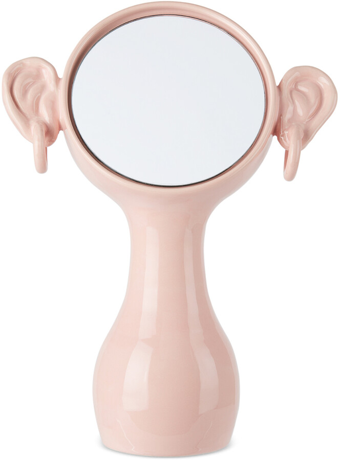Lola Mayeras Pink Ears Mirror - ShopStyle