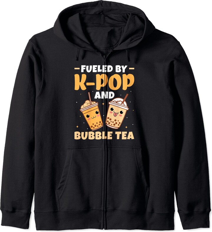 Boba Tea Bubble Tea Milk Tea Kawaii Apparel Fueled By K-pop And Bubble ...