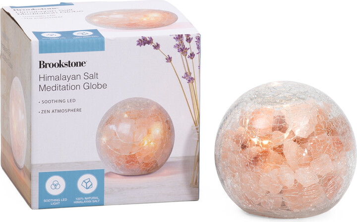 Brookstone Led Himalayan Salt Meditation Globe - ShopStyle Sandals