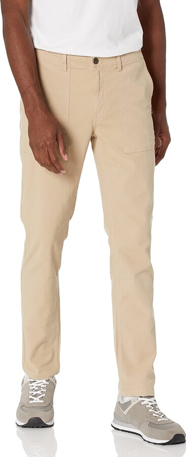 Goodthreads Men's Skinny-Fit Porkchop Pocket Stretch Canvas Pant ...