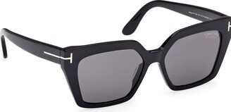 Tom Ford Lily Cat Eye Sunglasses - ShopStyle