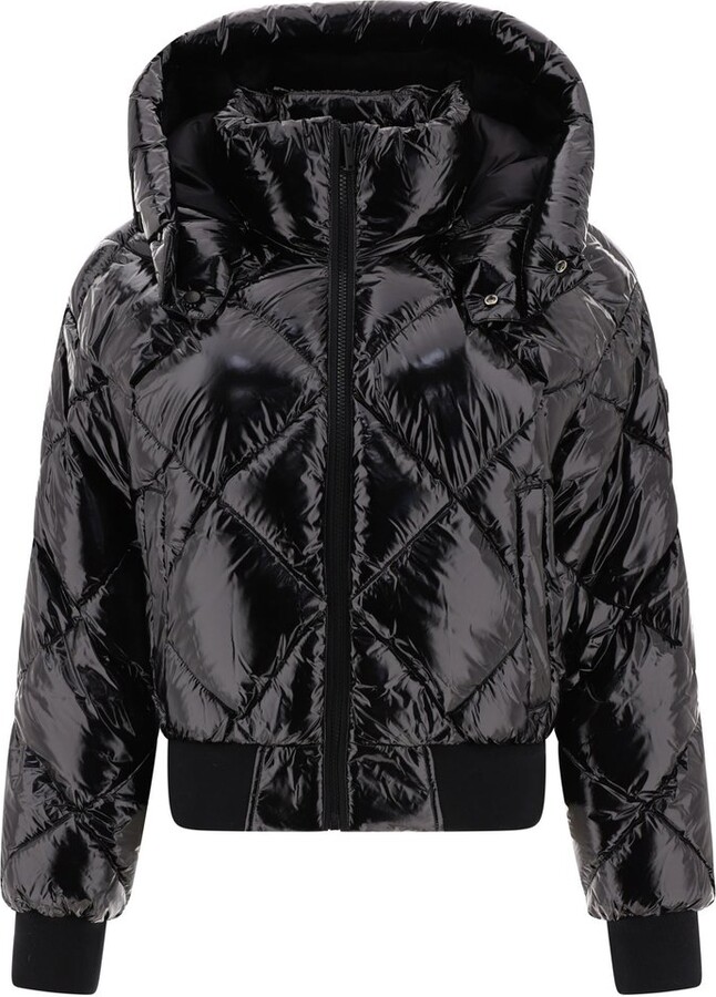 Moose Knuckles Flightweight Glossy Bankhead Bomber Jacket - ShopStyle