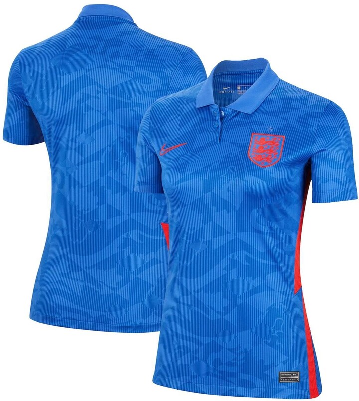 Nike Women's Blue England National Team 2020/21 Away Stadium Replica ...