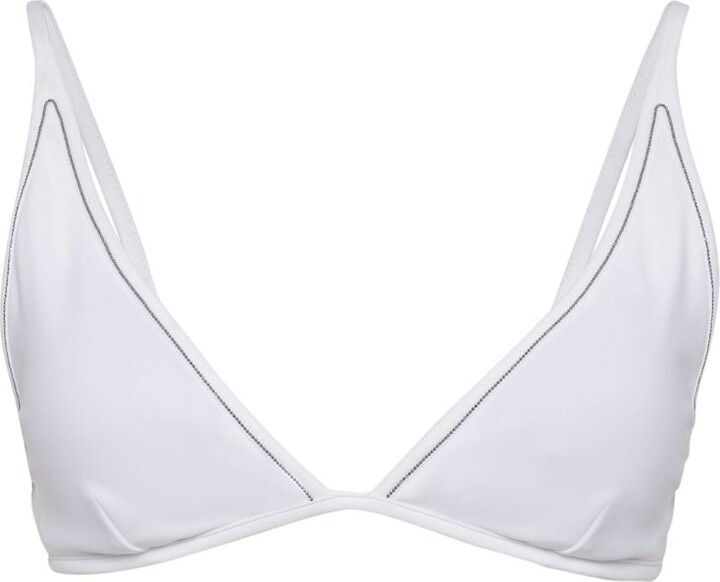 Brunello Cucinelli Triangle-Cup Bikini - ShopStyle Two Piece Swimsuits