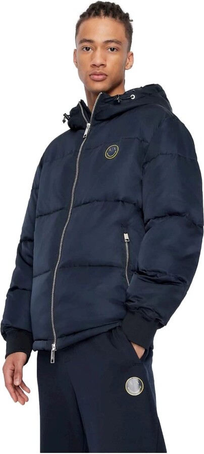 A|X ARMANI EXCHANGE Men's AX x Smiley Patch Puffer Jacket - ShopStyle